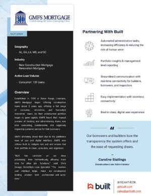 GMFS + Built | Built