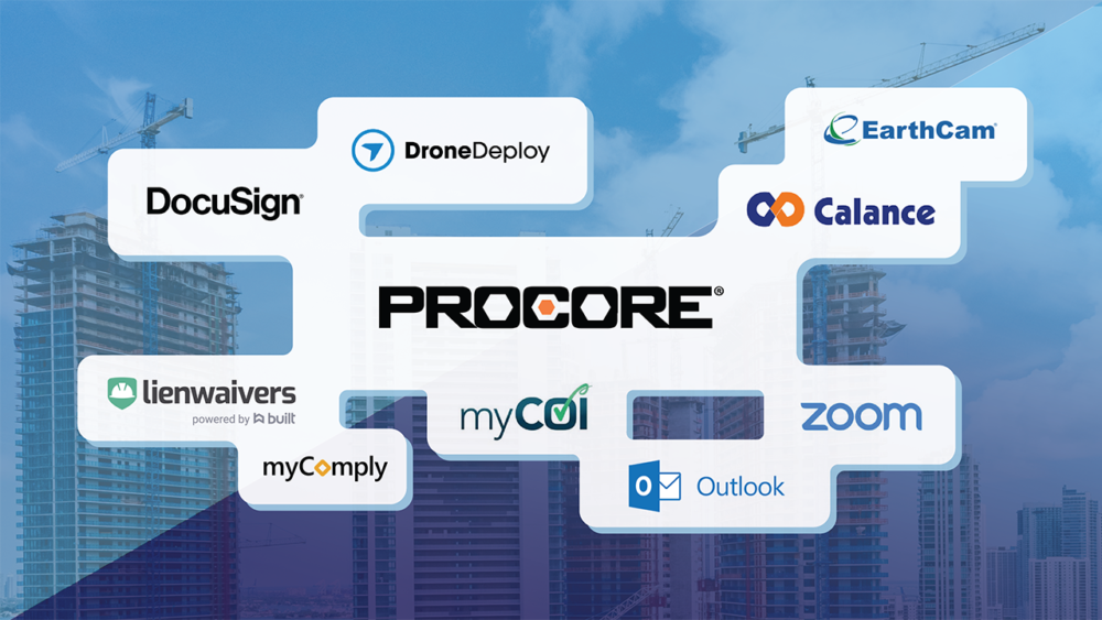 Top 9 Featured Procore App Marketplace Applications | Built