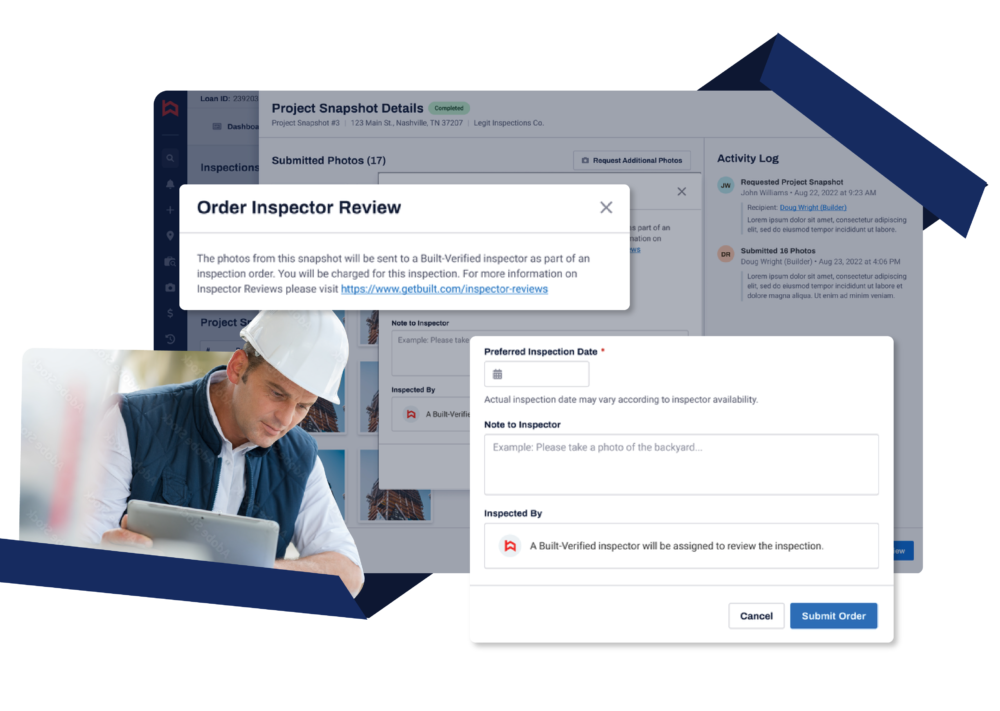 Consumer Construction Draw Inspections | Built