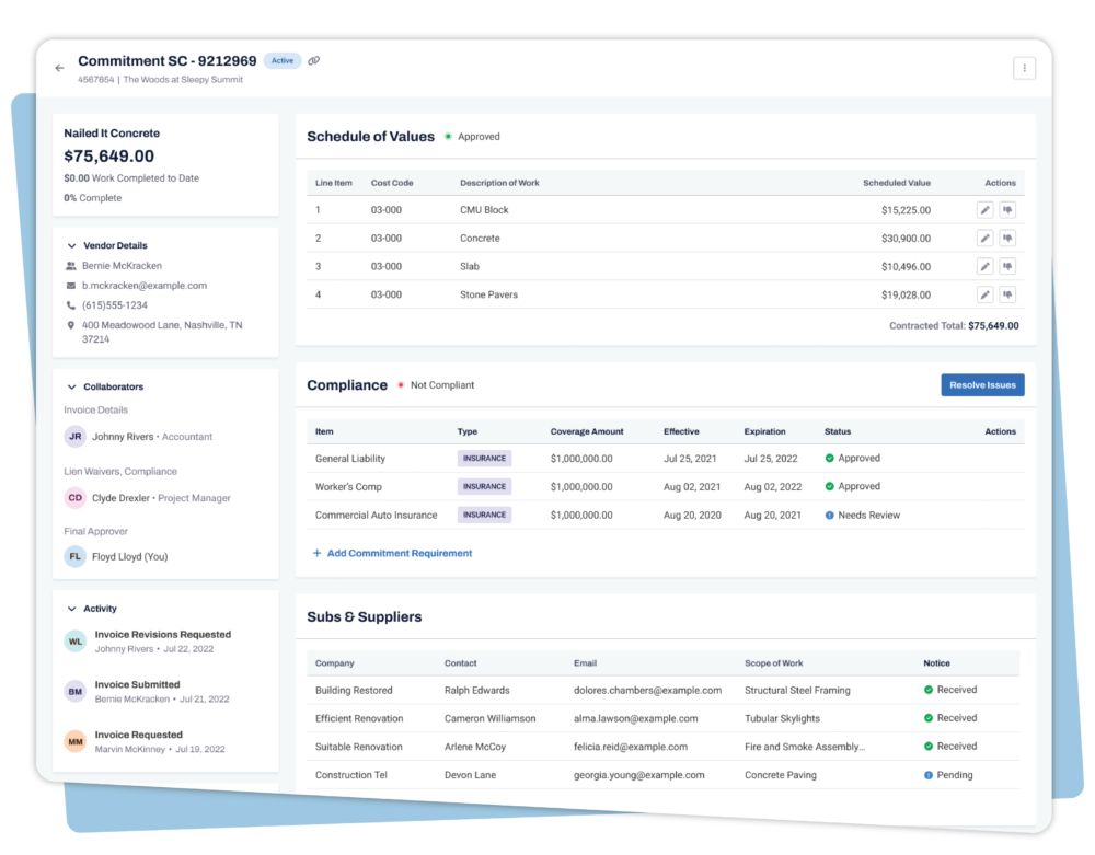 Construction Payment Management | Built
