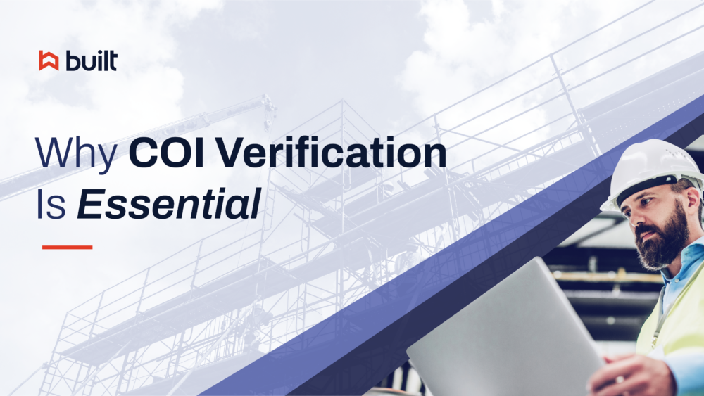 3 Reasons Why COI Verification Is Essential | Built