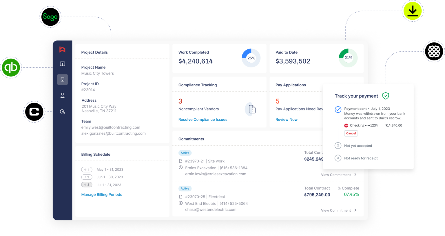 Construction Payment Management Software | Built