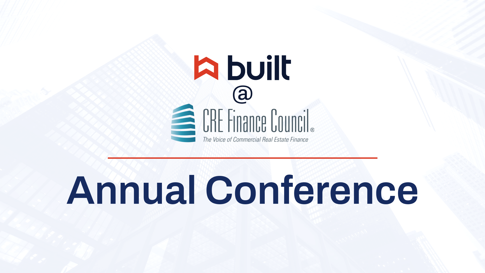 CREFC Annual Conference 2024 | Built