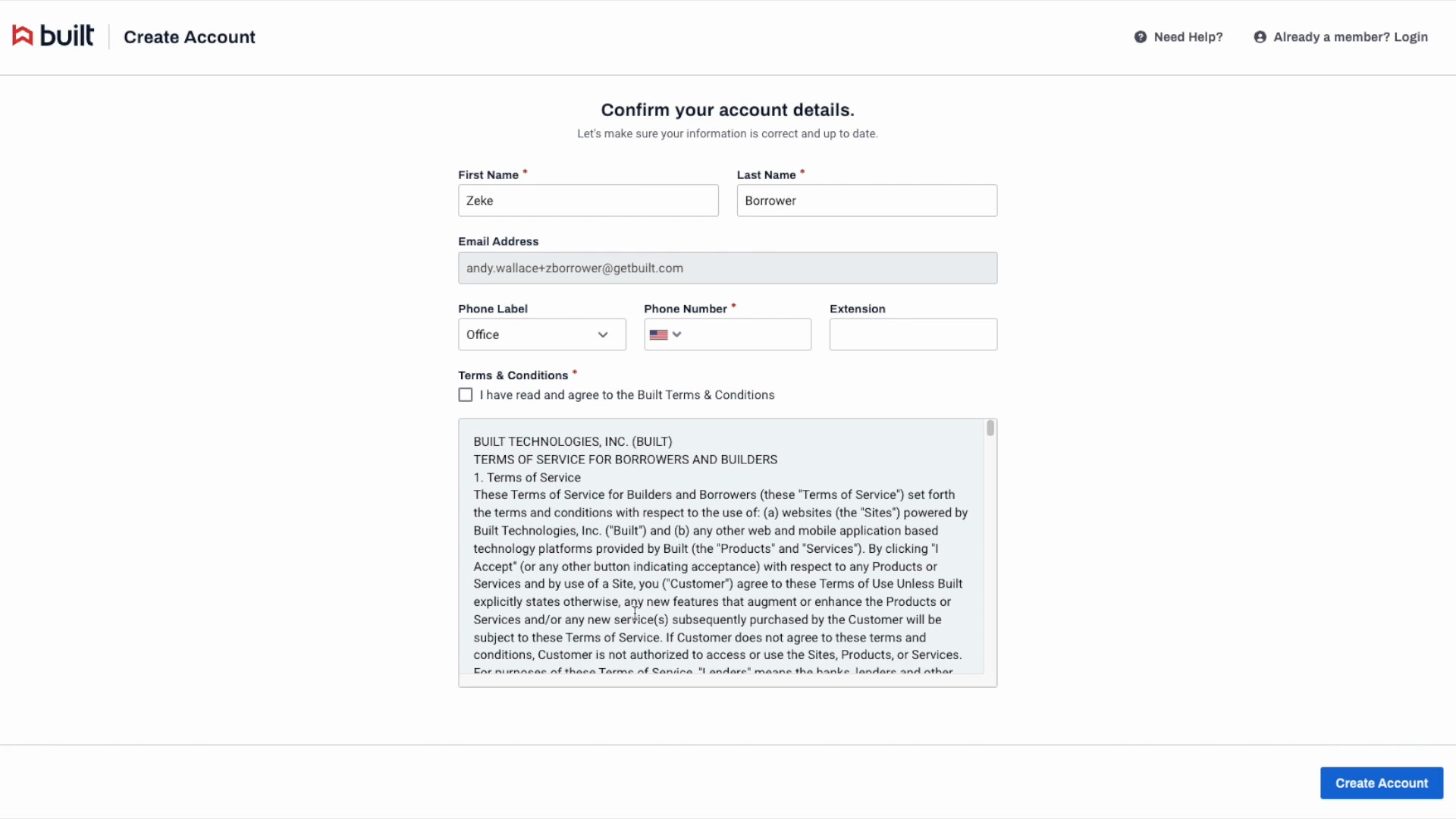 Borrower Portal Resources | Built | Changing The Way The World Gets Built