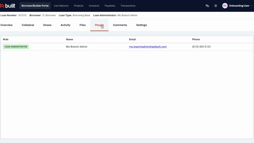 Borrower Portal Resources | Built | Changing The Way The World Gets Built