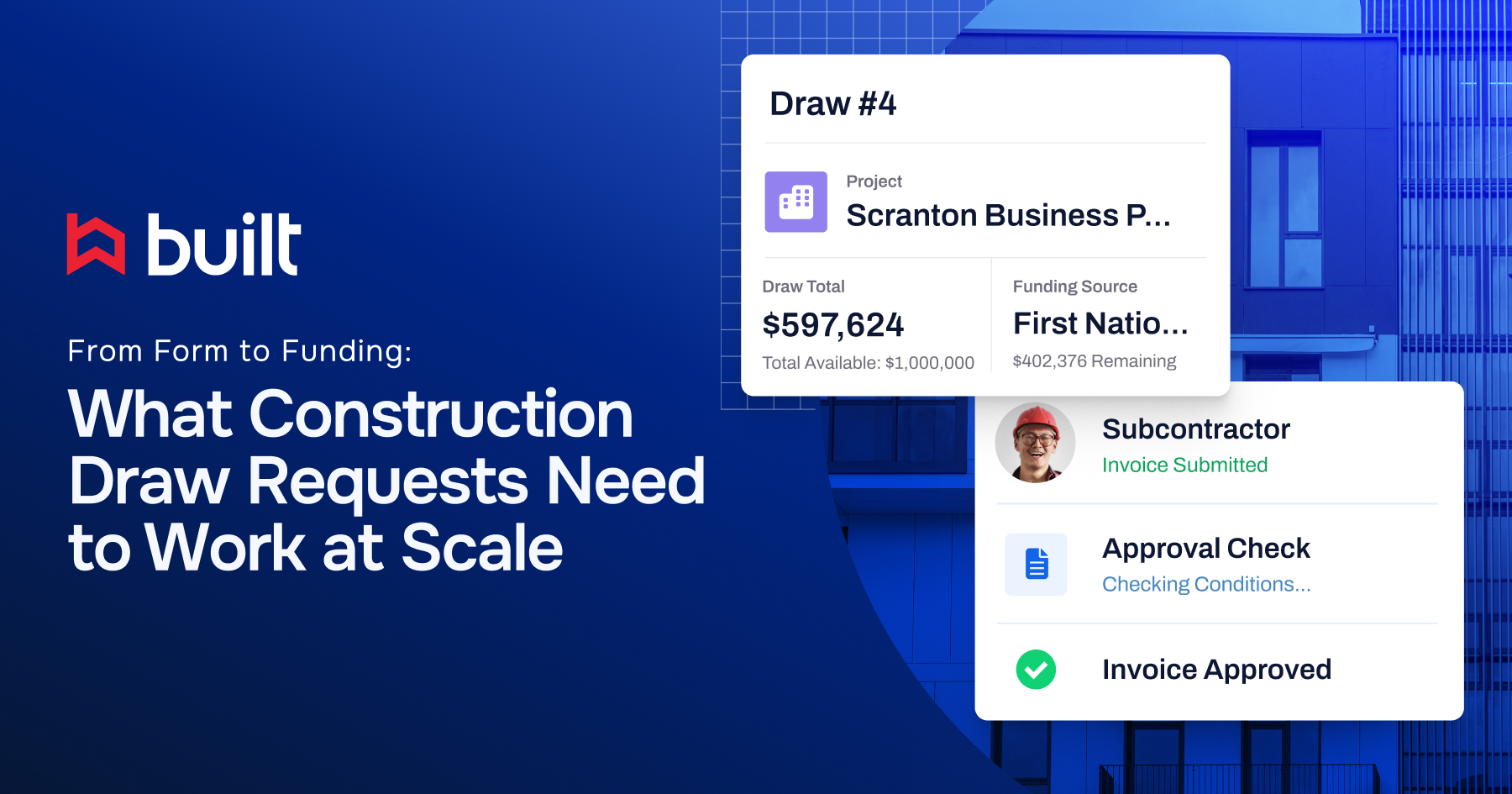 From Manual Construction Draw Request Forms to Automated Workflows | Built