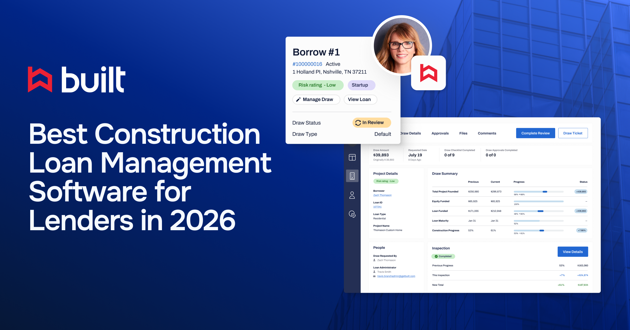 Best Construction Loan Management Software for Lenders in 2026 | Built